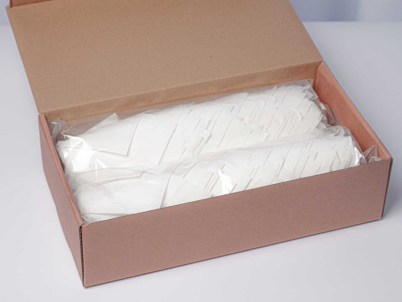 100 Paper coffee filters, 100% Biodegradable. Design by Maarten Baptist
