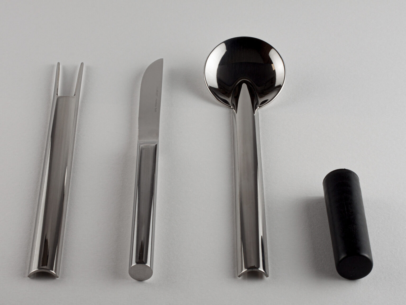 48 pieces flatware set small and big cutlery, fish knife + espresso spoon